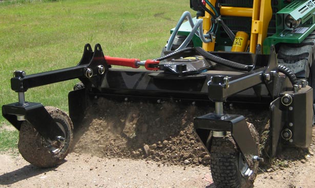 Mini Soil Conditioner Attachment | For Compact Loaders | Kanga Loader