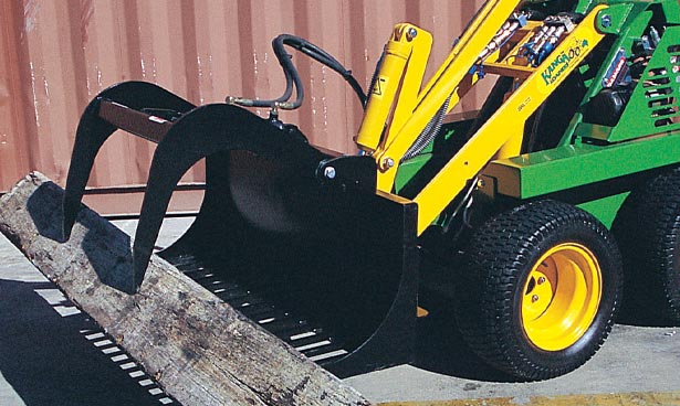 Rubble Bucket | Optional Grapple | Compact Utility Loader Attachments