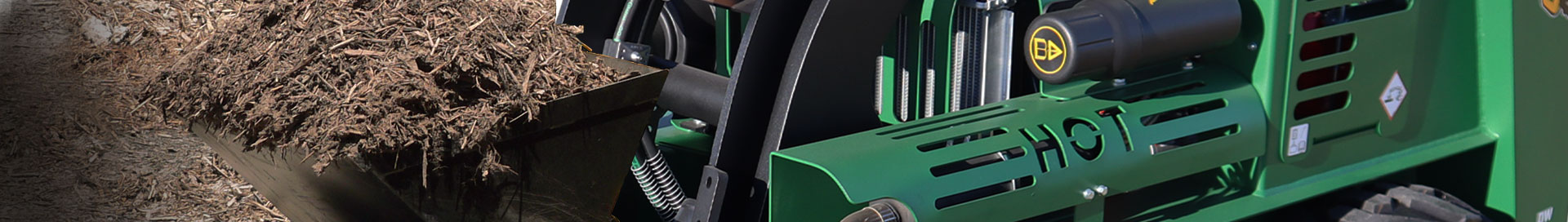 Mulch Bucket | For Compact Utility Loaders | Kanga Loaders