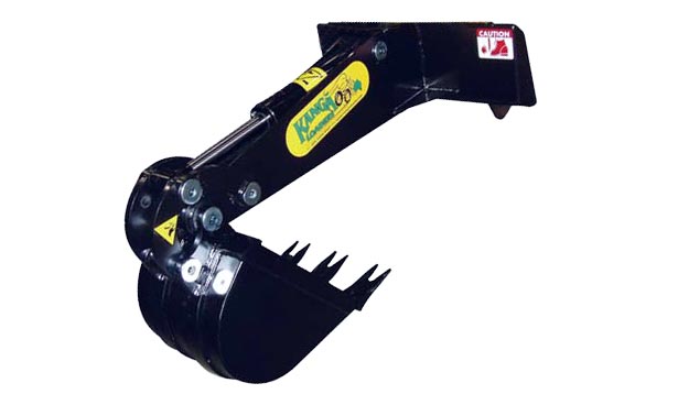 Front Hoe | For Mini Loader | Kanga Loader Attachments